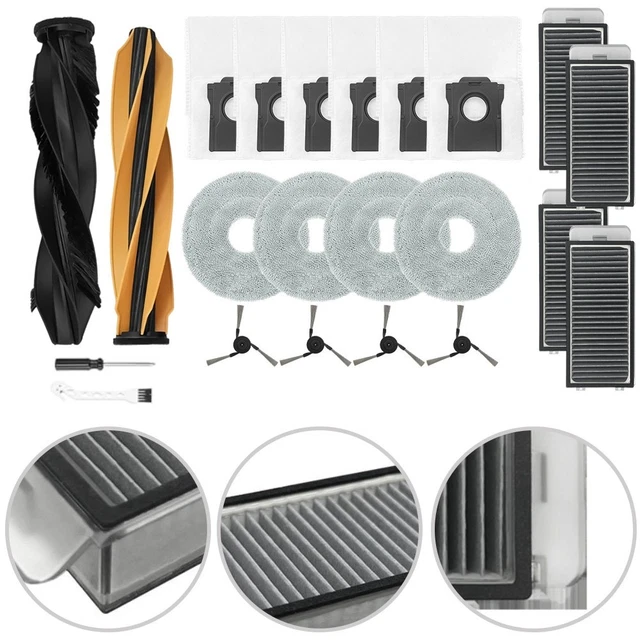 ACCESSORY PARTS KIT for For Mova V50 Ultra and For X50 PRO Robot Vacuum ...