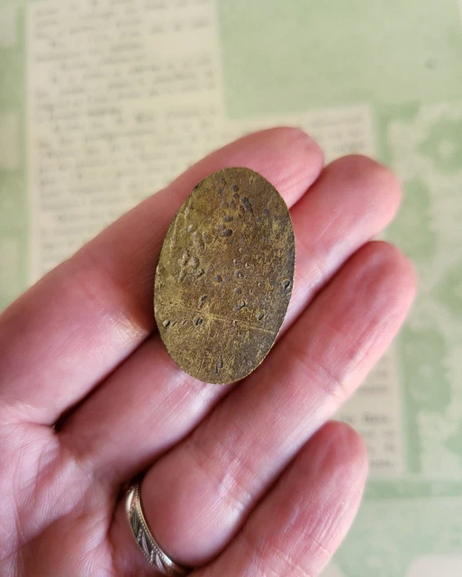 FER À DORER Tampon Matrice imprimerie relieur reliure Monogrammé DS EUR ...