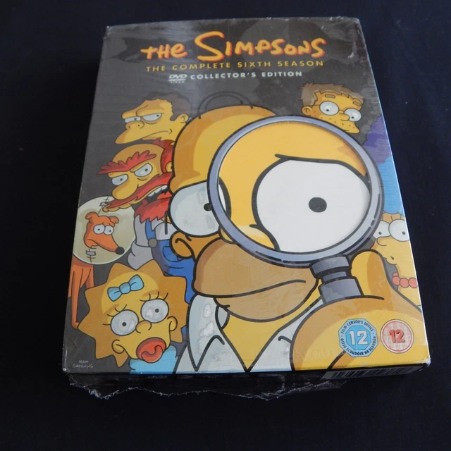 THE SIMPSONS THE Complete Sixth Season 6 Collectors Edition Box Set NEW £18.00 - PicClick UK