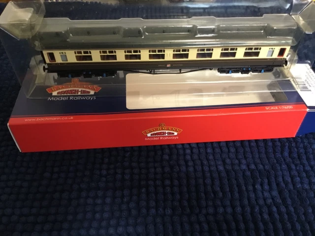 BACHMANN 00 GAUGE 34-052A GW Collett Coach 3rd Class Corridor £25.66 ...