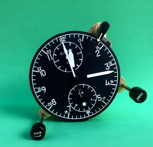 VINTAGE 8 DAY Aircraft Clock Used In Boeing 707, 727 and 737 £119.53 ...