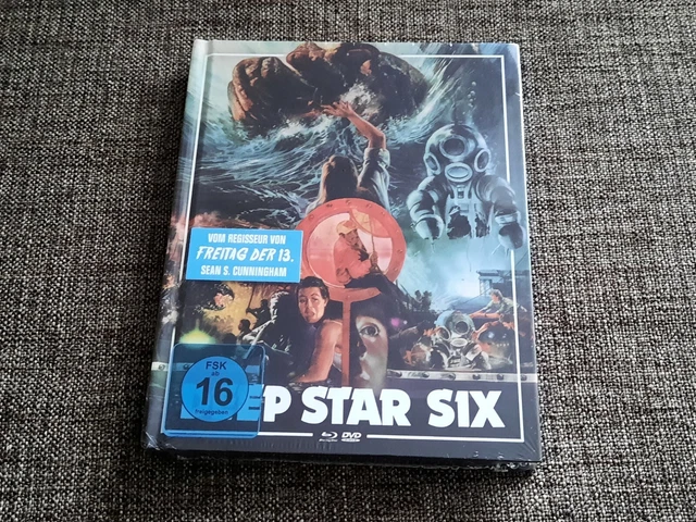DEEP STAR DEEPSTAR SIX 1989 Limited Blu-Ray DVD Mediabook Digibook Germany EUR 69,97 - PicClick DE