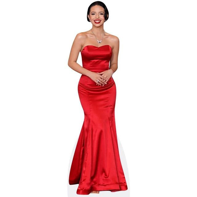 ANGELA AGUILAR (RED Dress) Silhouette en carton Taille Mini EUR 25,18 ...
