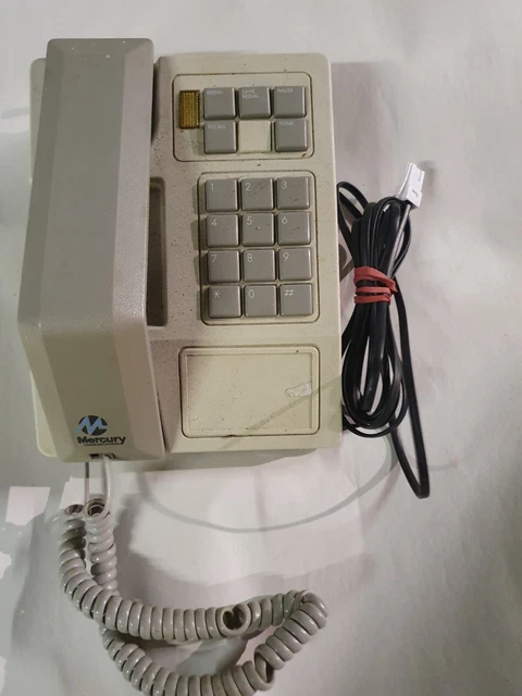 PUSH BUTTON LANDLINE Telephone Retro Style £8.52 - PicClick UK