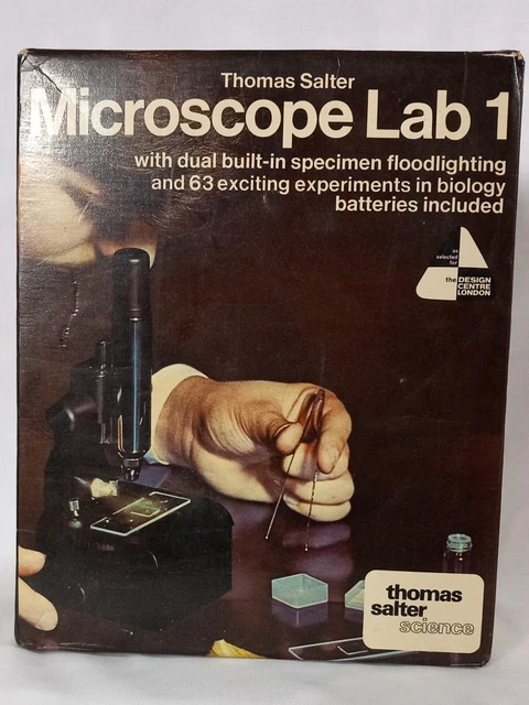 THOMAS SALTER SCIENCE - Microscope Lab 1 - Vintage 1970's £12.00 ...