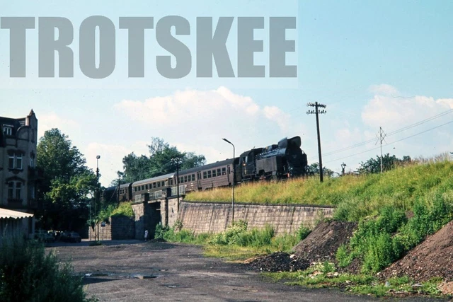 35MM SLIDE PKP Poland Railways Steam Loco TKt48 110 Klodzko 1985 Original £4.97 - PicClick UK