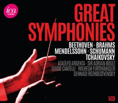 LUDWIG VAN BEETHOVEN Great Symphonies (CD) Box Set EUR 37,25 - PicClick FR