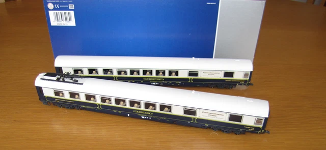 2TLG-SET: ROCO 64084 SBB Salonwagen "Prestige Continental Express ...