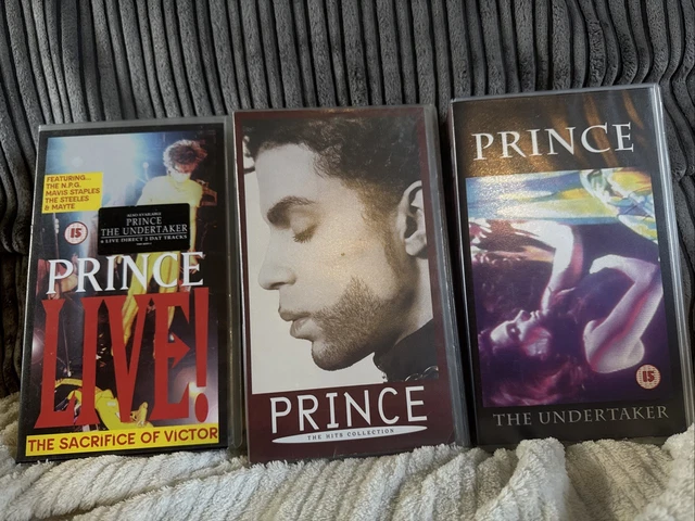 PRINCE THE HITS Collection (VHS), Prince The Undertaker (VHS), Prince ...