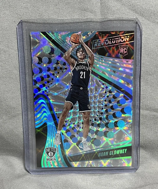 2023-24 PANINI REVOLUTION Future Frame Noah Clowney Brooklyn Nets #122/ ...