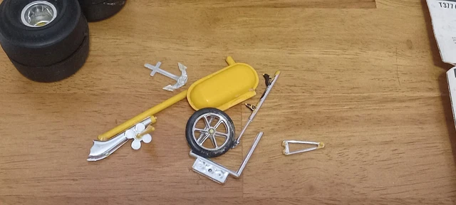 VINTAGE AMT DEPTH Charger AquaRod Model Car Junkyard Parts Lot $19.40 ...