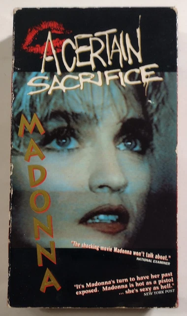 MADONNA A CERTAIN SACRIFICE VHS Video Tape 1985 Worldvision Home rare £8.71 - PicClick UK