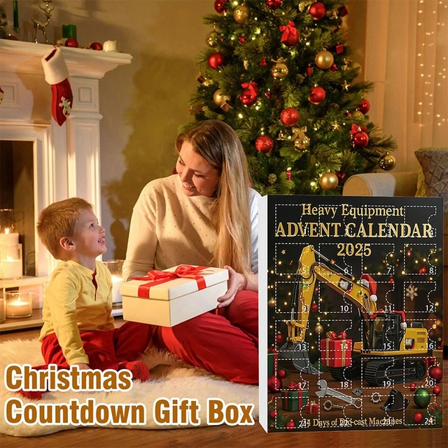 HEAVY EQUIPMENT ADVENT Calendar 2025, 24 Days Christmas Countdown ...