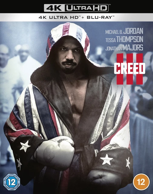 CREED III (4K UHD Blu-ray) Tessa Thompson Michael B. Jordan Tony Bellew ...