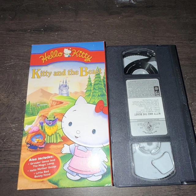 RARE!-HELLO KITTY -KITTY and the Beast VHS DIC MGM Home Video Sanrio ...