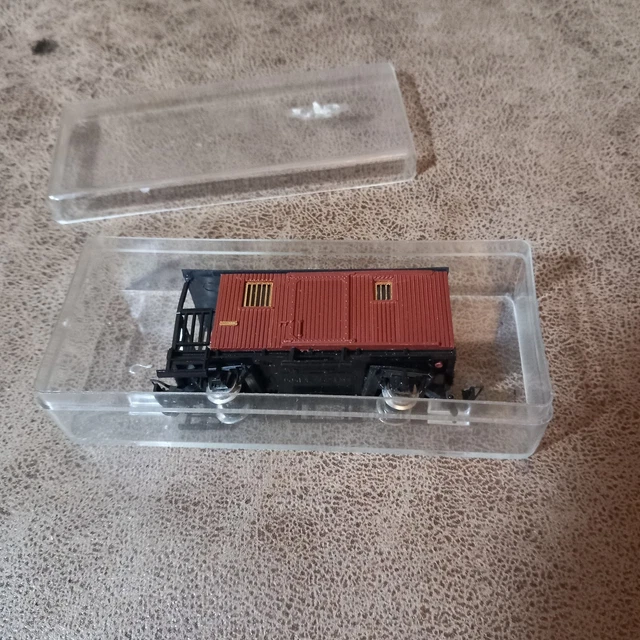 BOXED EGGER BAHN Plastic HOe / 009 Gauge Brake Van with Verandah £8.66 ...