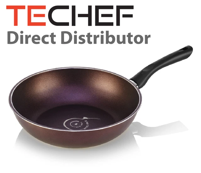 TECHEF - ART Pan 12" Wok / Stir-Fry Pan, Coated 5x with Teflon Select ...