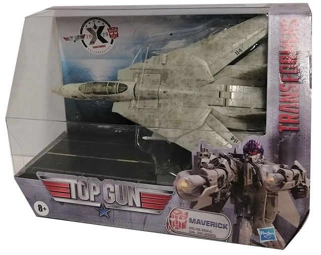 HASBRO E8544 TRANSFORMERS Top Gun Maverick Transformable Jet and Action ...