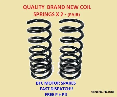 VW GOLF MK5 2.0 Gt Tdi Rear Coil Springs Pair 2003-2010 (Sport ...