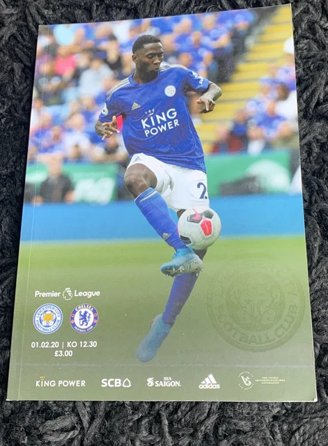 LEICESTER CITY V CHELSEA PROGRAMME £2.22 - PicClick UK