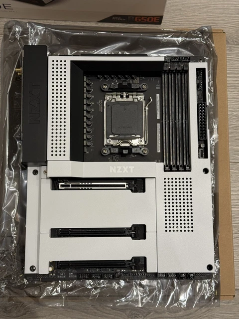 NZXT N7 B650E White AMD ATX Motherboard £175.00 - PicClick UK