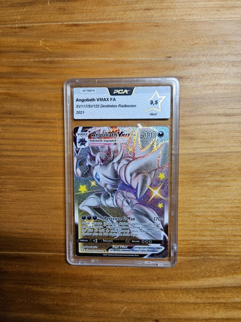 CARTE POKÉMON GRADÉE Angoliath VMAX - (SV117/SV122) - PCA 9,5 (SFG, PSA ...