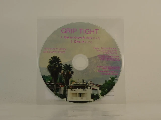 GRIP TIGHT GET TO KNOW (D99) 2 Track Promo CD Single with Plastic Sleeve £5.50 - PicClick UK