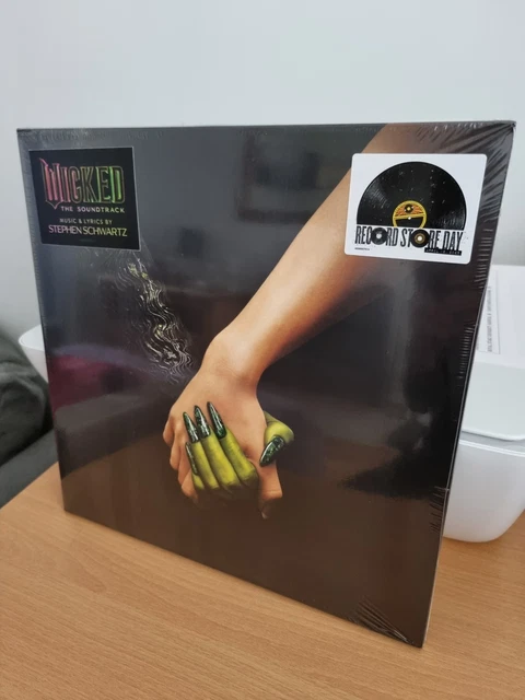WICKED THE SOUNDTRACK RSD 2025 2LP GREEN & PINK GLITTER £260.71 ...