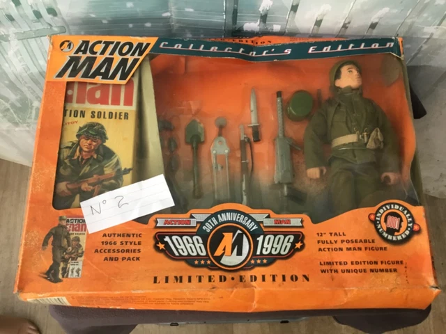 ACTION MAN 30TH Anniversary Collectors Edition 1966 - 1996 damaged box ...