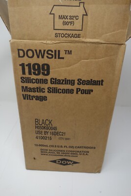 DOWSIL DOW CORNING 1199 Silicone Glazing Sealant *12 Tubes* 10oz £34.23 ...