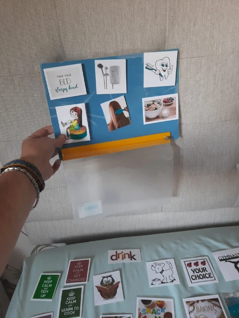 MORNING & NIGHT-TIME Schedule Visual Schedule Autism Routine Pictures ...