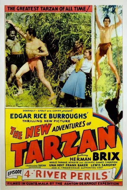 THE NEW ADVENTURES Of Tarzan Poster Bruce Bennett 1935 OLD MOVIE PHOTO ...