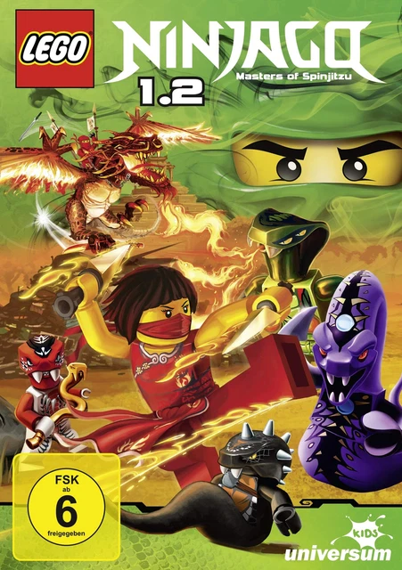 LEGO NINJAGO - Staffel 1.2 [2 DVDs] (DVD) EUR 17,66 - PicClick FR