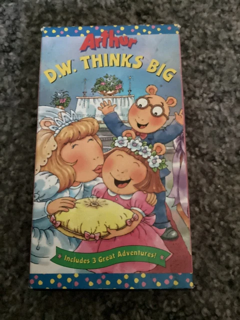 PBS KIDS ARTHUR DW Thinks Big VHS EUR 16,46 - PicClick IT
