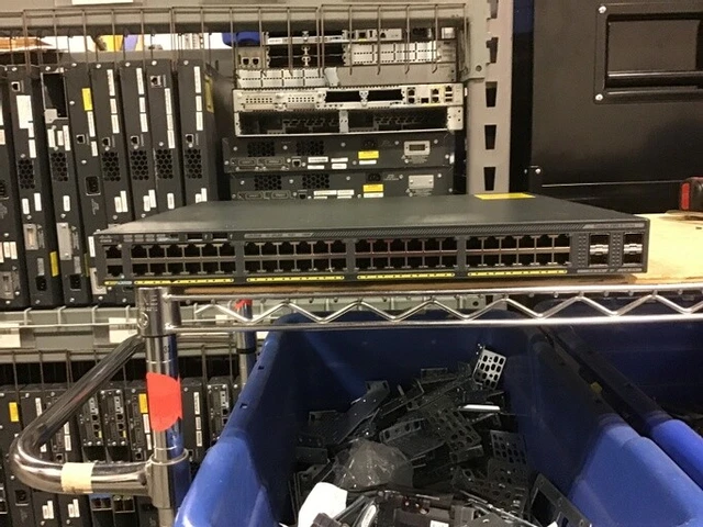 CISCO CATALYST 2960 (WS-C2960X-48FPS-L) 48 Ports Rack Mountable Switch ...