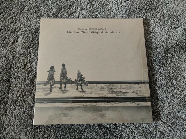 ATTACK ON TITAN Season 1 Original Soundtrack Staffel Vinyl Black 3 LP ...