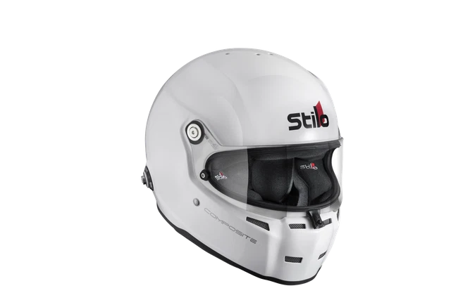 STILO AA0710AF2T630101 ST5 FN Comp Racing Helmet SA2020/FIA 8859 -White ...