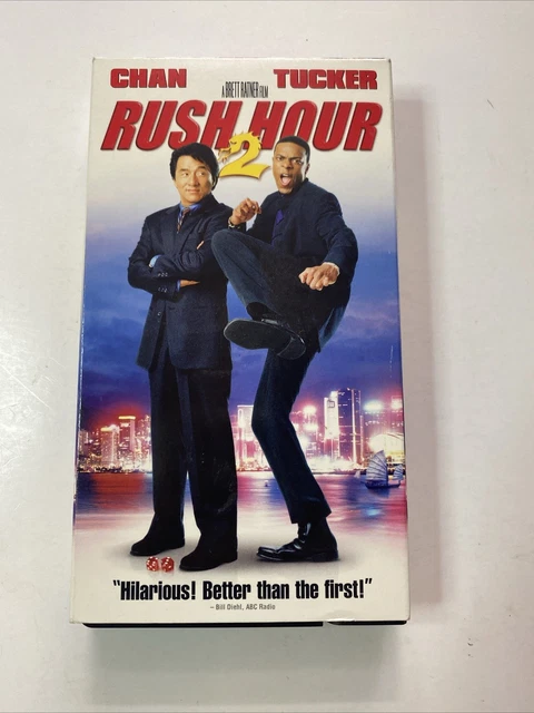 RUSH HOUR 2 VHS - Jackie Chan & Chris Tucker £16.10 - PicClick UK