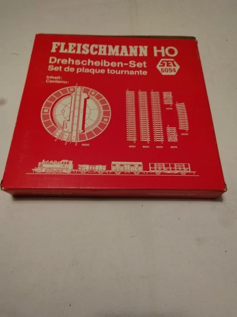 FLEISCHMANN HO SET De Plaque Tournante Réf 6094 6050 EUR 45,00 ...