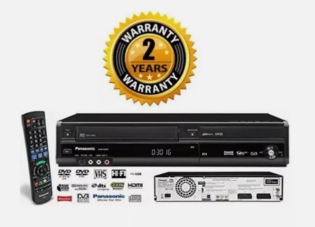 PANASONIC REGION FREE DMR-EX99V DVD/VHS/HDD Combo 250GB Recorder VCR ...