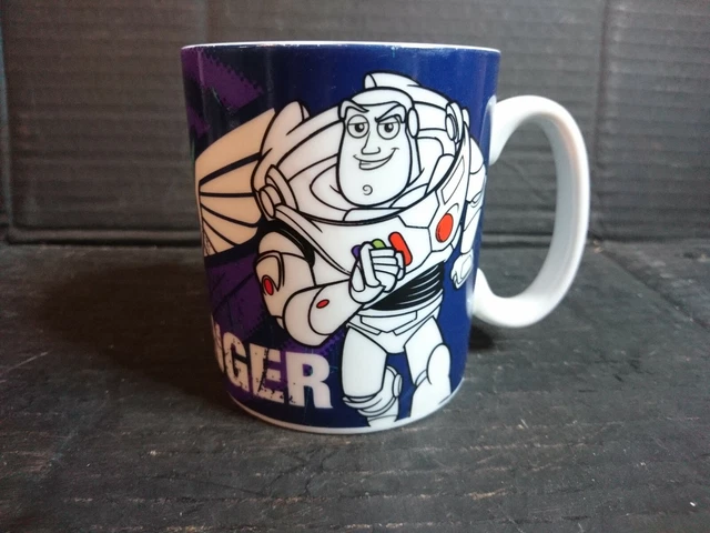 DISNEY PIXAR PURPLE Buzz Lightyear Toy Story Space Ranger Ceramic Mug £ ...