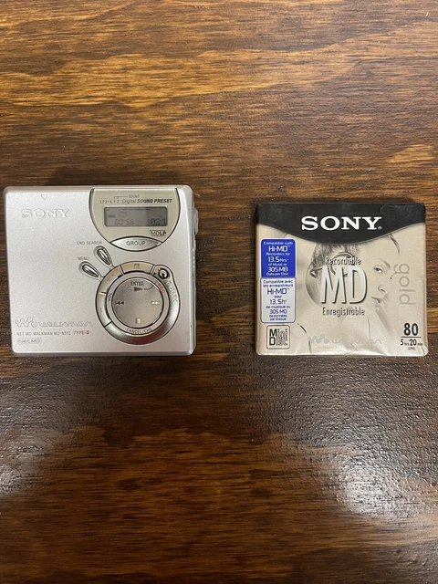 SONY WALKMAN PORTABLE Minidisc Recorder MZ-N510 Type-S $105.00 - PicClick