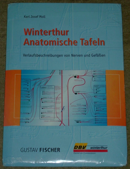 KARL JOSEF MOLL: Winterthur Anatomische Tafeln. 6 Farbplakate (2000 ...
