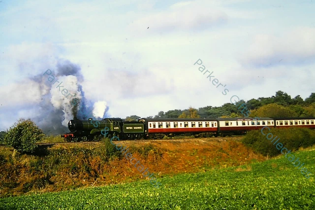 ORIGINAL 35MM RAILWAY Train Slide BR Steam Loco 61572 (495A46) £2.70 ...