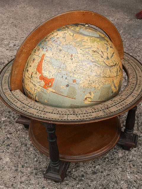 MARTIN BEHAIM`S ERDAPFEL, Erdkugel, Globus, antik EUR 999,00 - PicClick DE