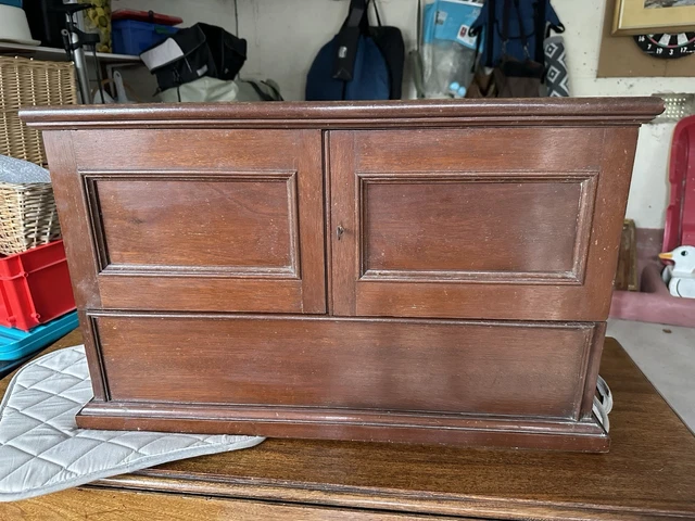 HOME BUILT 1930’S Wireless Set, Beautiful Wooden Cabinet £104.72 ...