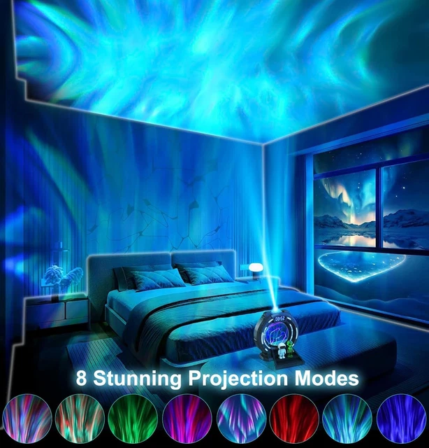 STARGATE NORTHERN LIGHTS Projector Plasma Ball Lamp, Astronaut Galaxy ...