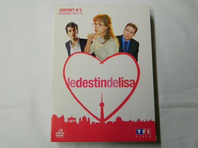 COFFRET 3 DVD LE DESTIN DE LISA N°3 Episodes 49 à 72 TF1 Vidéo 2007 ...