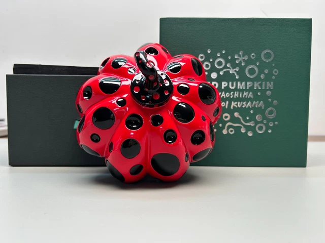 YAYOI KUSAMA NAOSHIMA Island Limited Object Red/Yellow Pumpkin Rare ...