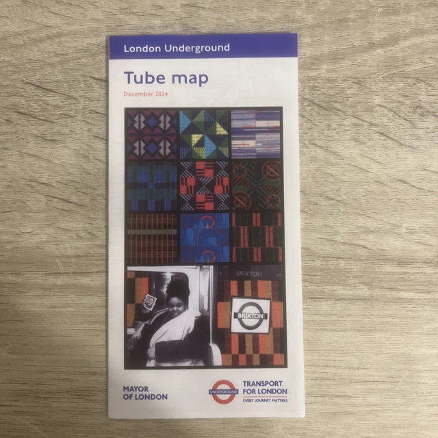 DECEMBER 2024 TUBE map - New London Overground Line Names - Santander ...